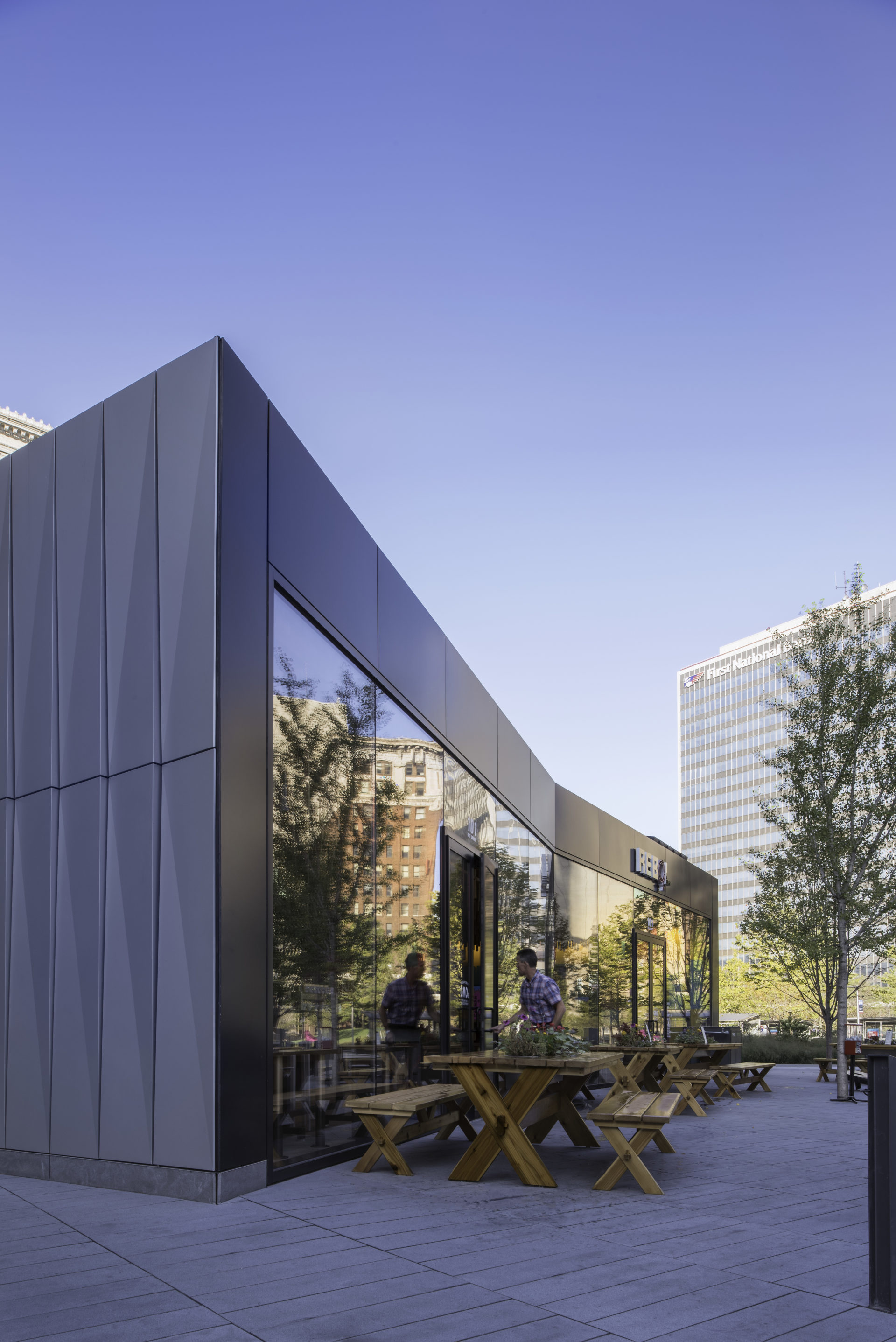 Cleveland Café Pavilion - nARCHITECTS | Eric Bunge, Mimi Hoang
