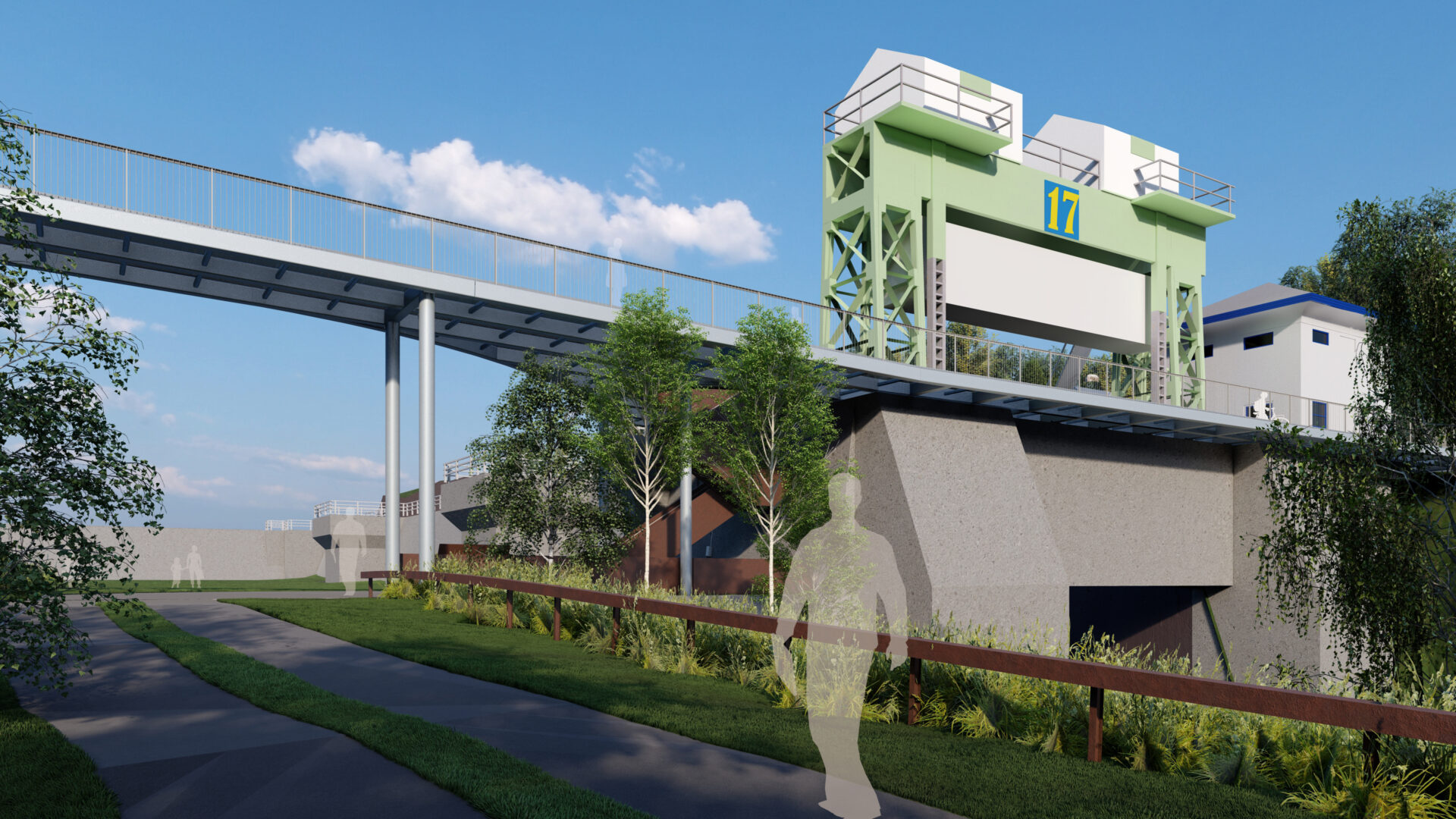 Little Falls Connector - nARCHITECTS | Eric Bunge, Mimi Hoang